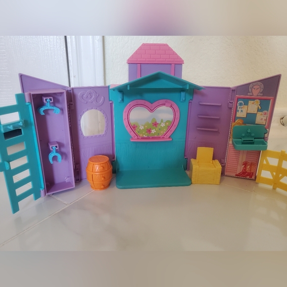 Mattel | Toys | Polly Pocket Rideinstyle Ranch Pony Hourse Miniature 25 ...
